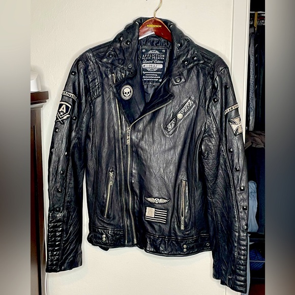 Affliction | Jackets & Coats | Affliction Leather Jacket | Poshmark
